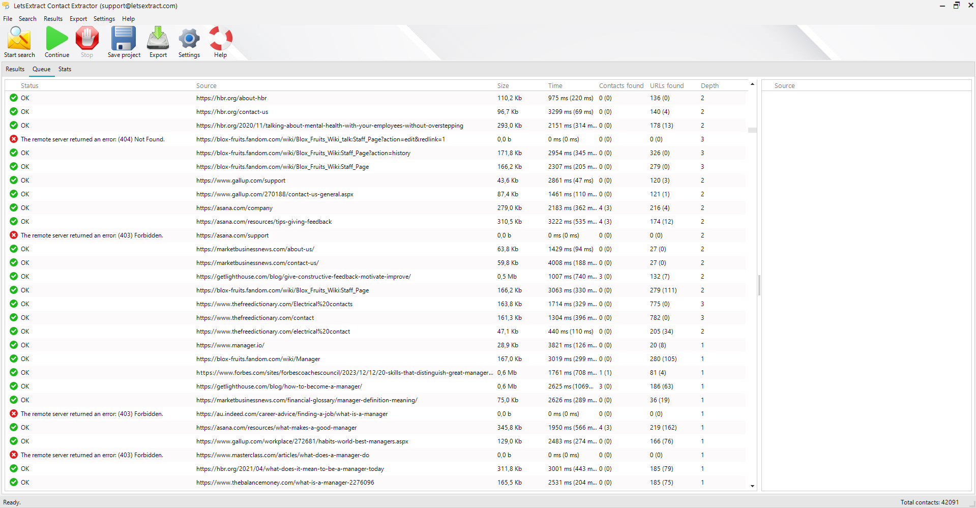 Le plus puissant extracteur d'emails | LetsExtract 7